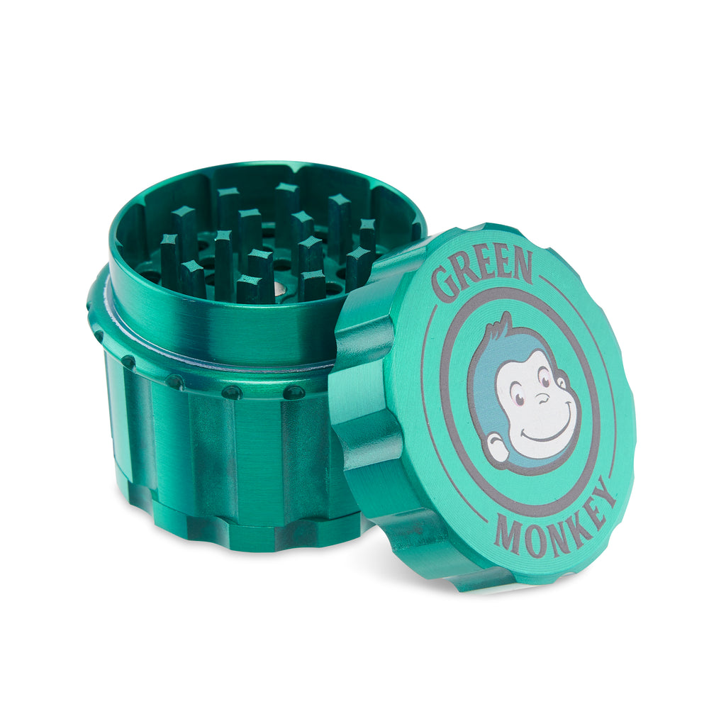 Green Monkey Grinder - Javan - 55mm - Green – Green Monkey Grinders