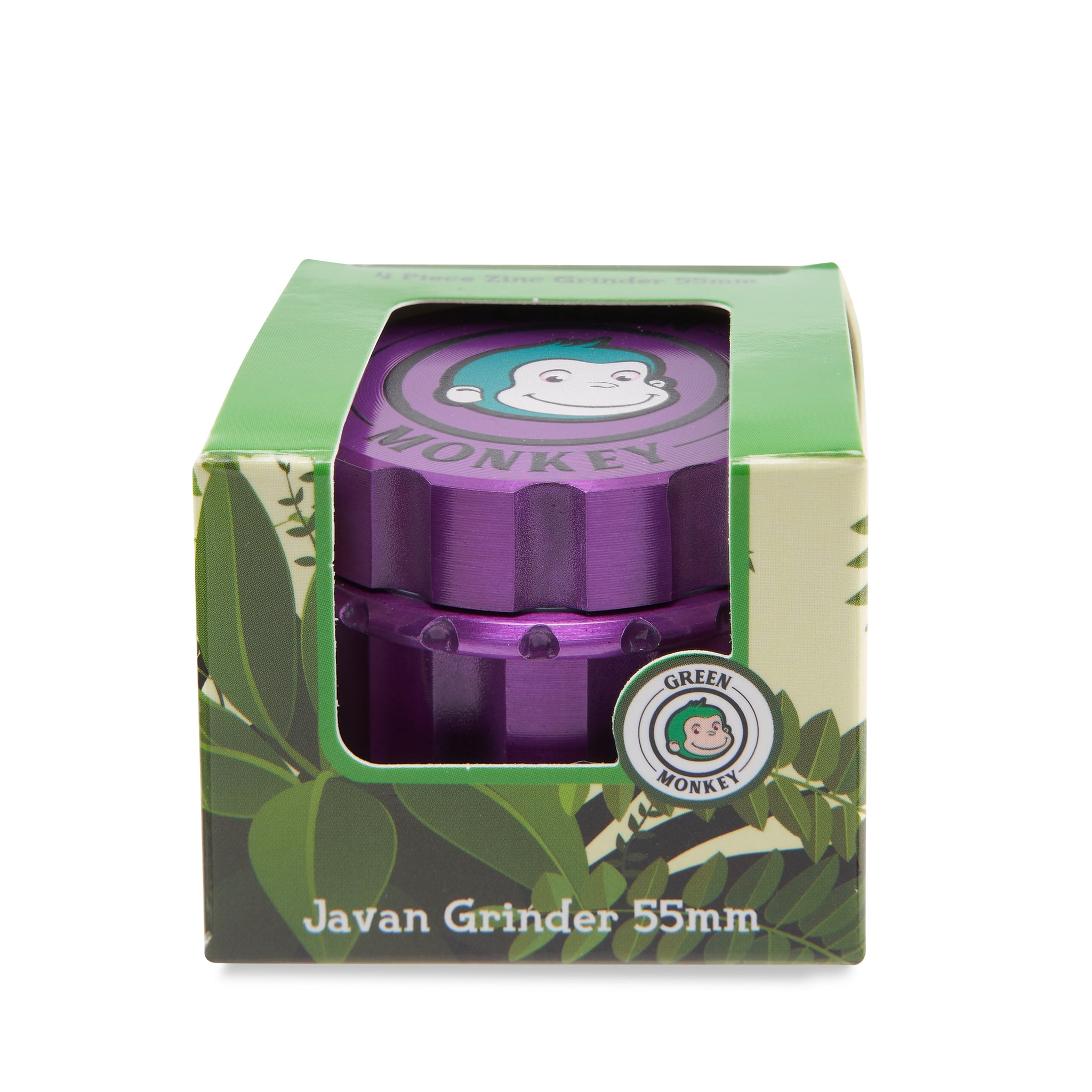 Green Monkey Grinder - Javan - 55mm - Purple – Green Monkey Grinders