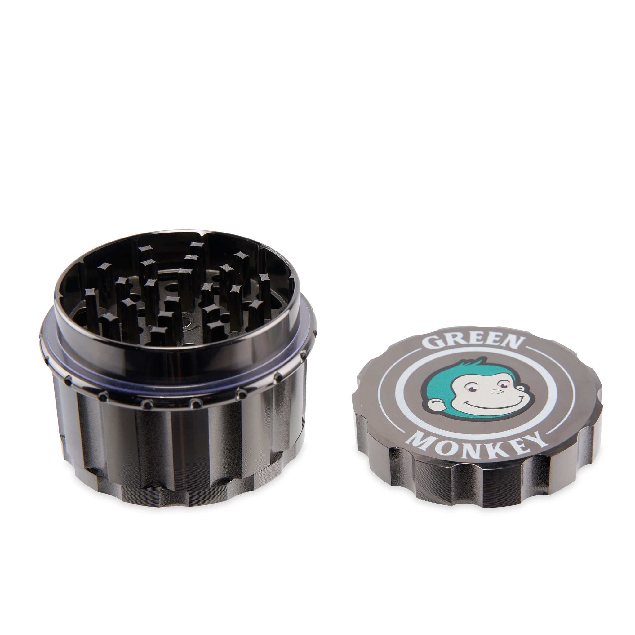 Green Monkey Grinder - Javan - 63mm - Gunmetal – Green Monkey Grinders