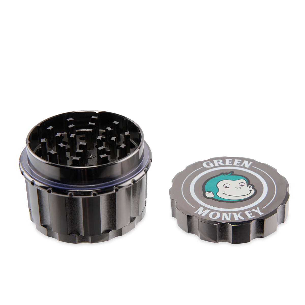 Green Monkey Grinder - Javan - 63mm - Gunmetal – Green Monkey Grinders