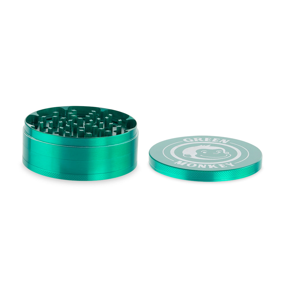 Green Monkey Grinder - Capuchin - 100mm - Green – Green Monkey Grinders