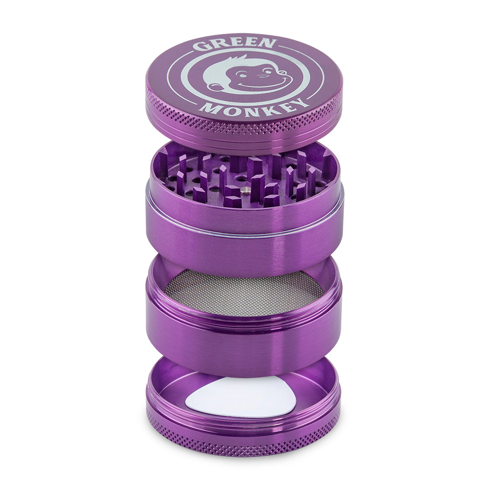 Green Monkey Capuchin Grinder - Purple - 55MM - Green Monkey Grinder ...